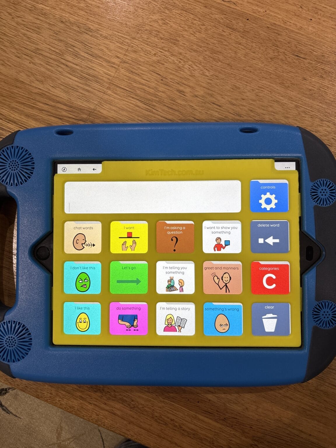 Catalogue - KimTech AAC communication devices and assistive technology (AT) for hire in Australia